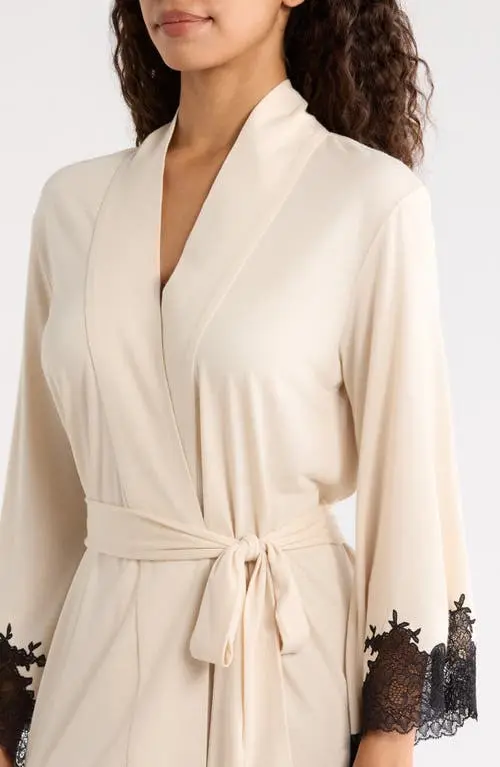 Natori Luxe Shangri-la Robe - Pearl