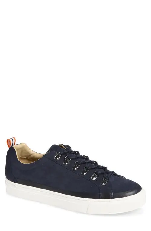 Swims Skog Leather Sneaker - Navy
