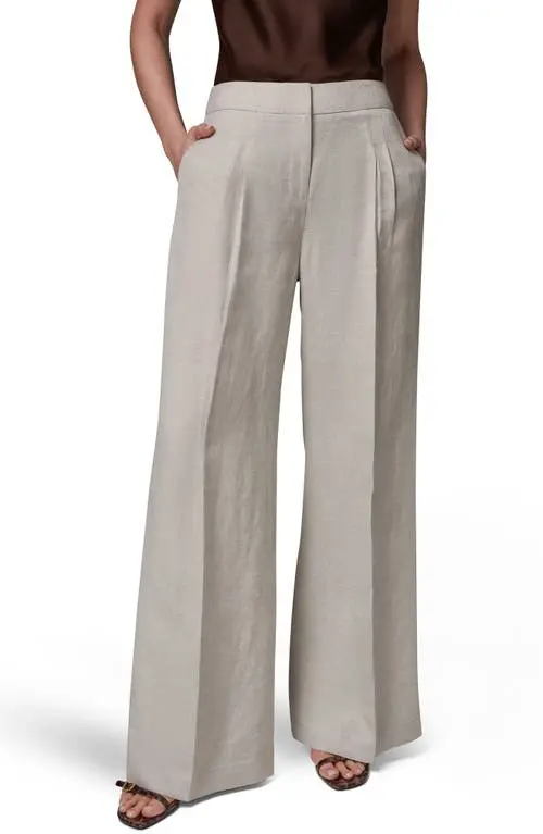 Donna Karan New York High Waist Wide Leg Pants
