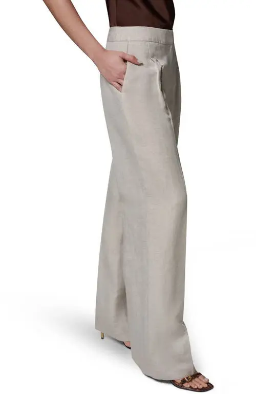 Donna Karan New York High Waist Wide Leg Pants