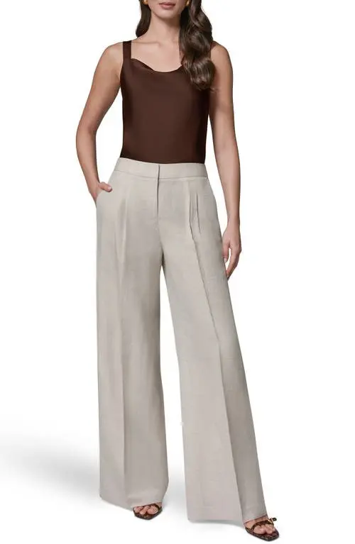 Donna Karan New York High Waist Wide Leg Pants