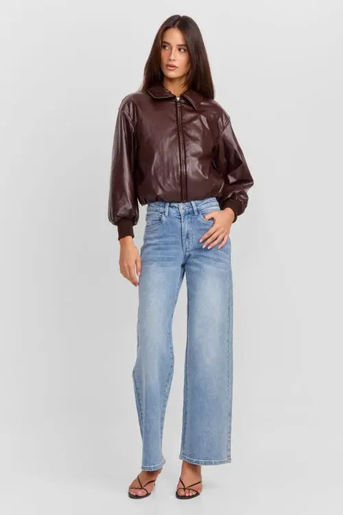SASHA THERESE Estella Bomber Jacket