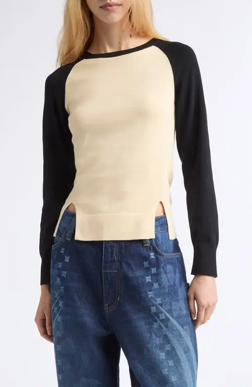 PAOLINA RUSSO Warrior Raglan Cotton Sweater