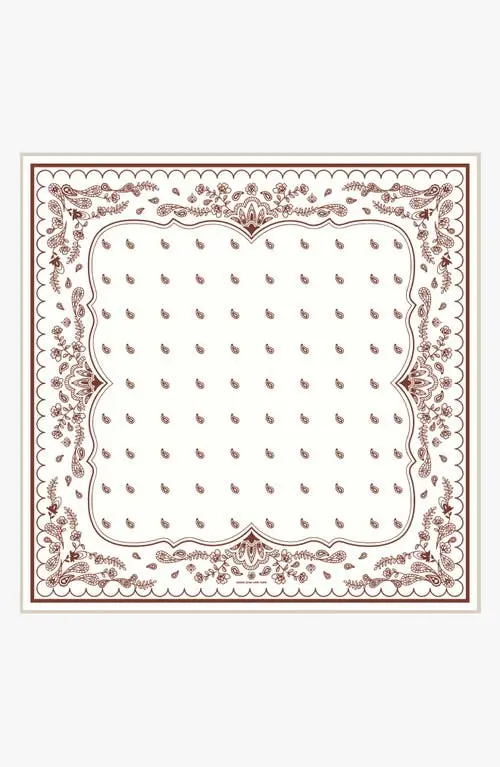 JESSIE ZHAO NEW YORK Whisper Double Sided Silk Scarf - Ivory