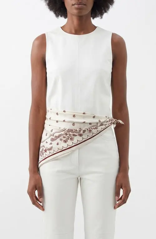 JESSIE ZHAO NEW YORK Whisper Double Sided Silk Scarf