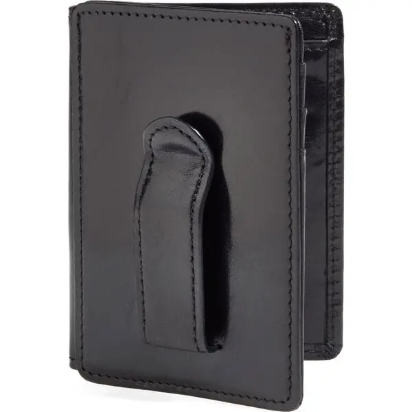 Bosca Old Leather Front Pocket Id Wallet