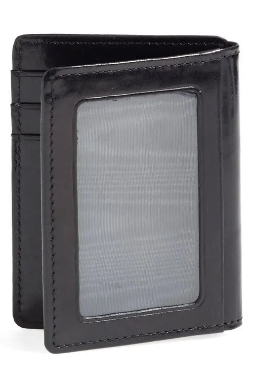 Bosca Old Leather Front Pocket Id Wallet