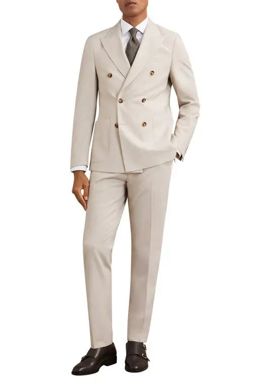REISS Belmont Trousers - Stone