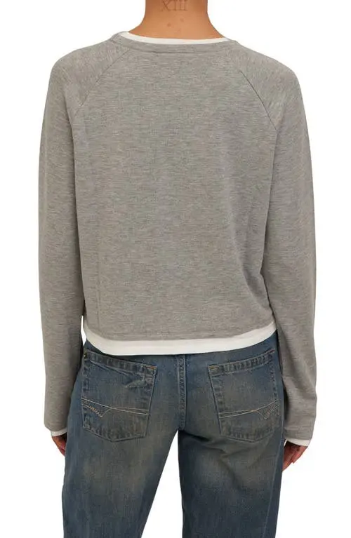 PROJECT SOCIAL T West Coast Raglan Long Sleeve Tee