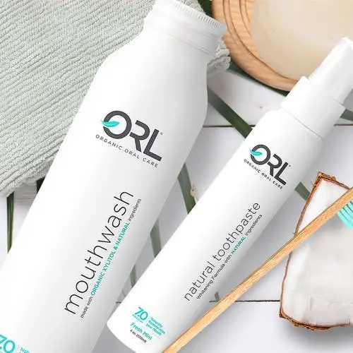 ORL LABS Natural Toothpaste & Mouthwash Bundle