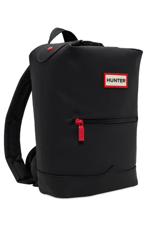 Hunter Mini Top Clip Faux Leather Backpack