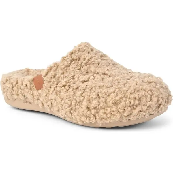 STRIVE Copenhagen Genuine Shearling Mule - Light Tan