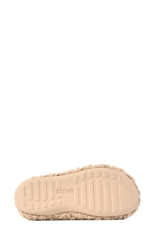 STRIVE Copenhagen Genuine Shearling Mule - Light Tan