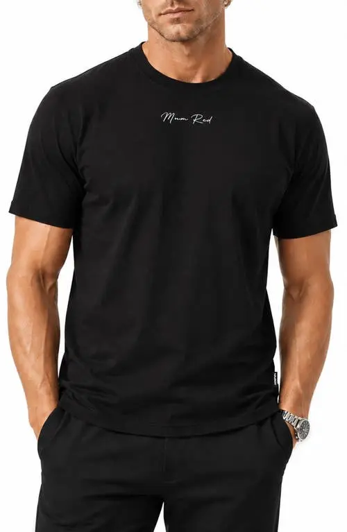 MACEOO Marthyr0039 Graphic T-shirt - Black