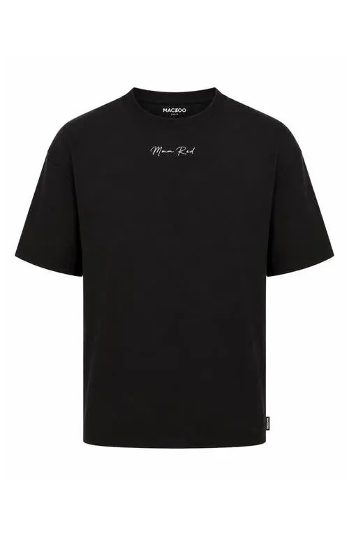MACEOO Marthyr0039 Graphic T-shirt - Black