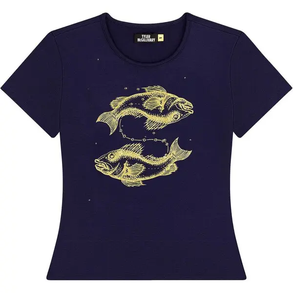 TYLER MCGILLIVARY Horoscope Tee - Pisces