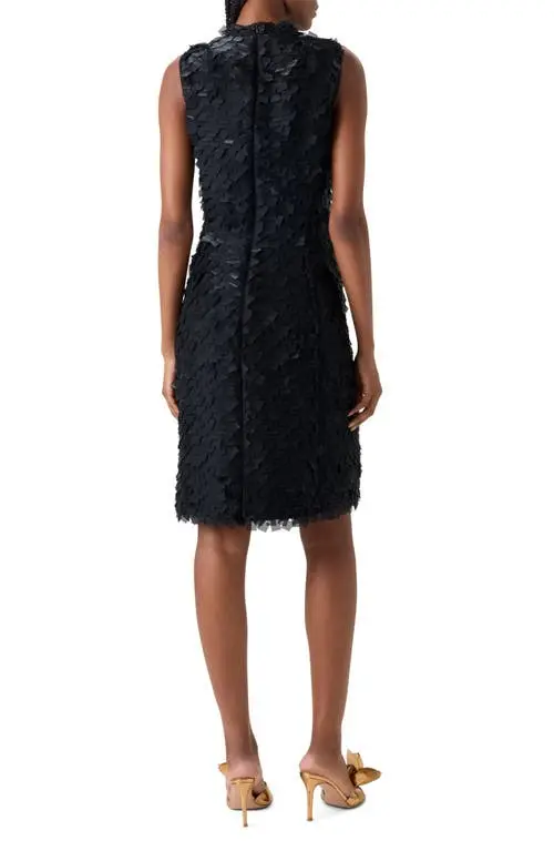 Akris Layered Organza Tile Sheath Dress