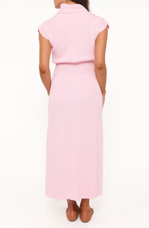 PETAL & PUP Avalon Turtleneck Midi Dress