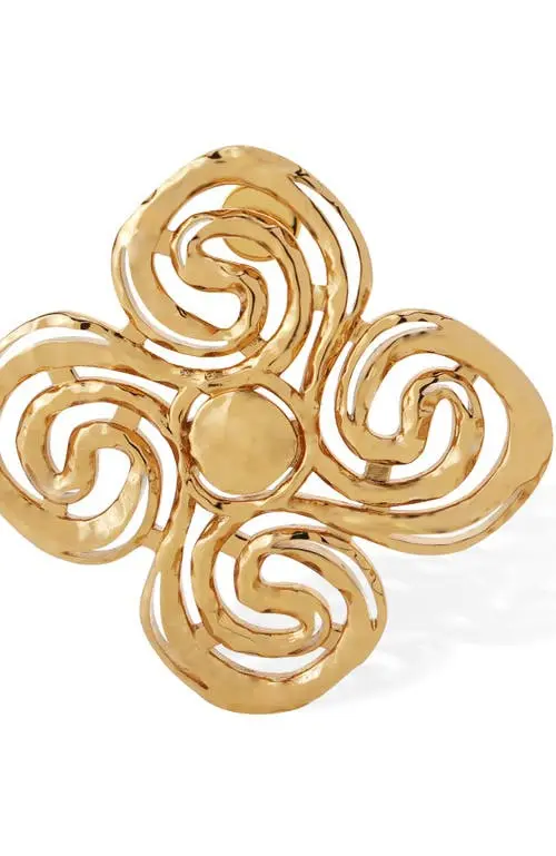 RETRO CHIC Eternal Spiral Earrings