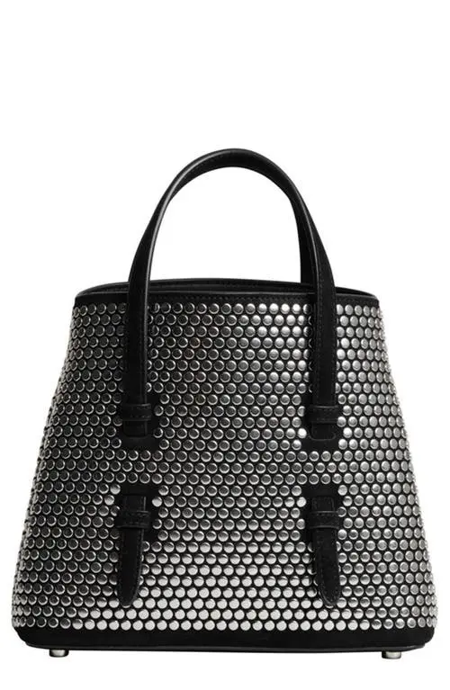 Alaïa Mina 20 Studded Suede Tote