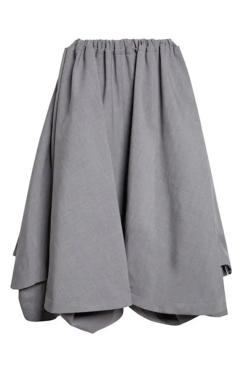 Tao Comme Des Garçons Yarn Dyed Midi Skirt