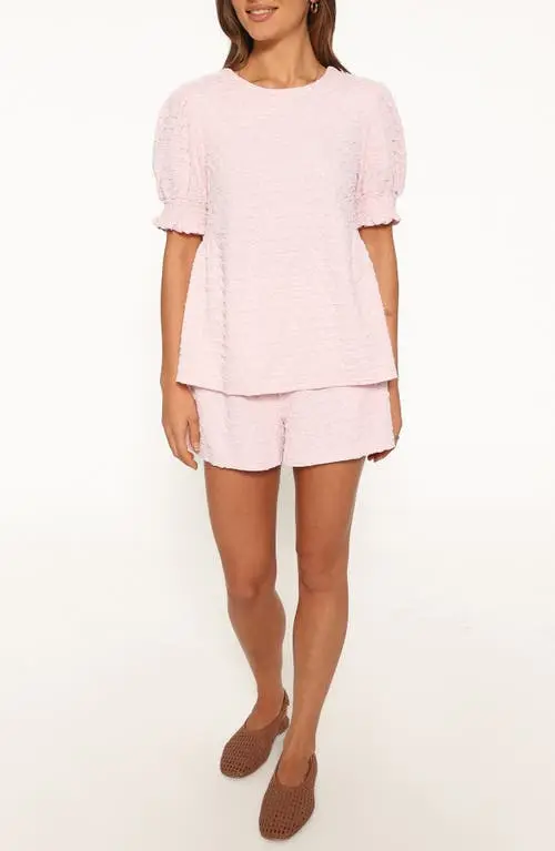 PETAL & PUP Gail Textured 2-piece Short Set