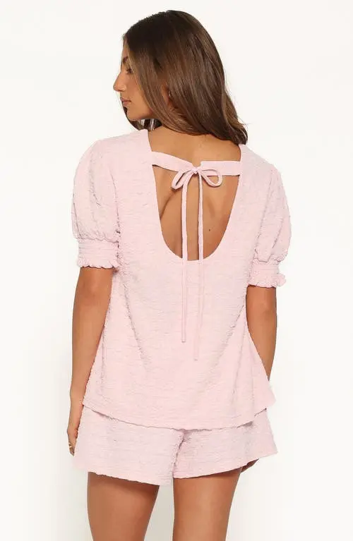 PETAL & PUP Gail Textured 2-piece Short Set