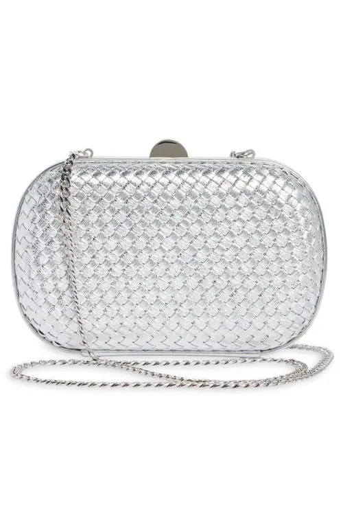 OLGA BERG Ella Woven Clutch