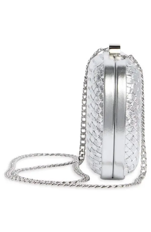 OLGA BERG Ella Woven Clutch