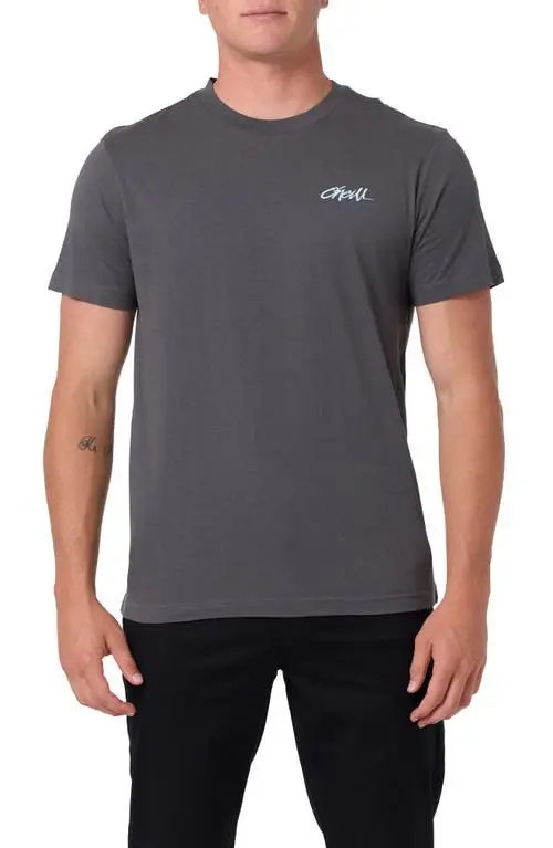 O'Neill Tropics Classic Cotton Graphic T-shirt - Dark Shadow