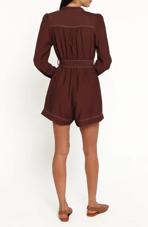 PETAL & PUP Benni Long Sleeve Romper