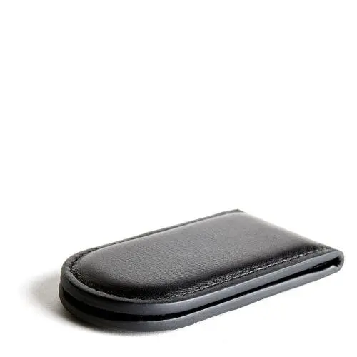 Bosca Nappa Vitello Magnetic Money Clip For