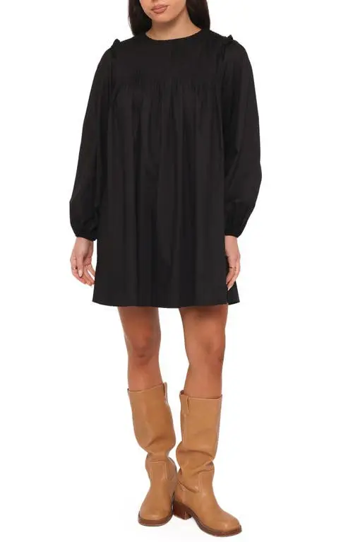 PETAL & PUP Wyatt Long Sleeve Minidress