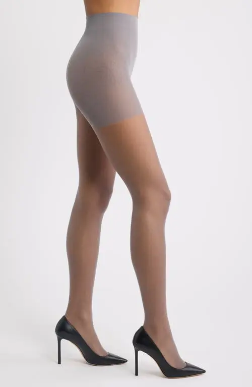 Hue Run Resistant Sheer Tights - Pebble