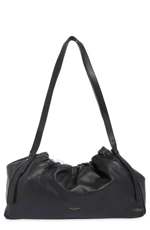 Rag & Bone Ludlow Suede Satchel - Bla