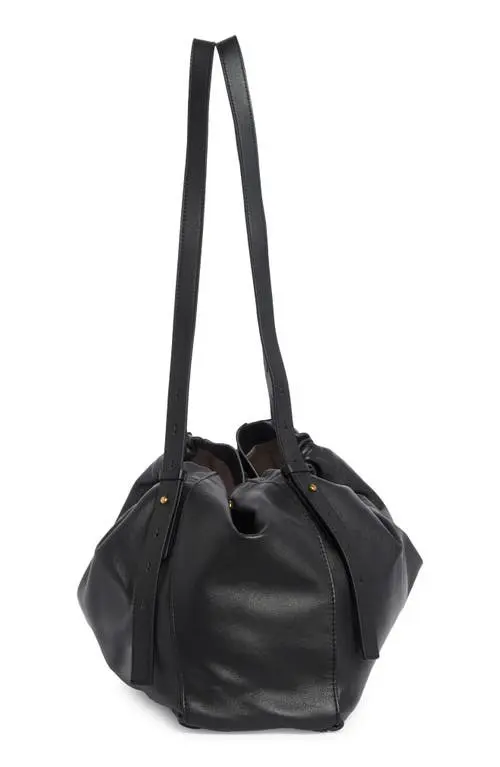 Rag & Bone Ludlow Suede Satchel - Bla