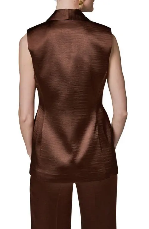 Donna Karan New York One-button Vest - Canyon