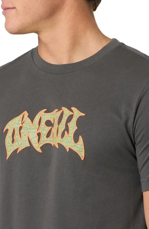 O'Neill Counselor Classic Cotton Graphic T-shirt - Dark Shadow