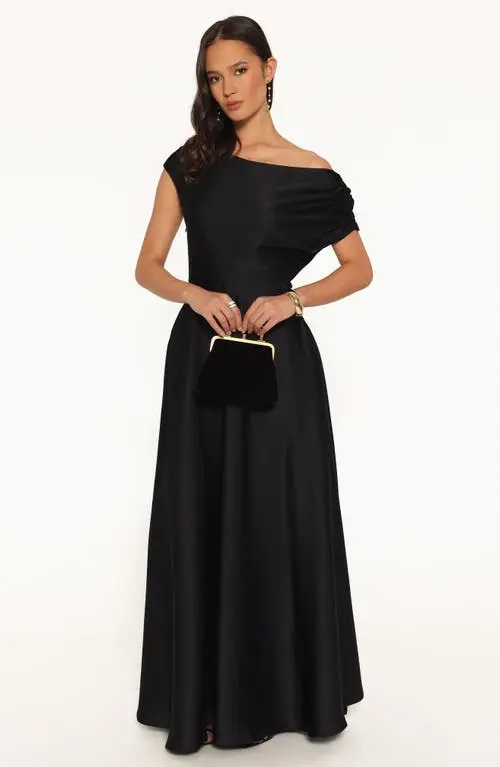 PETAL & PUP Alyce Asymmetrical Maxi Dress
