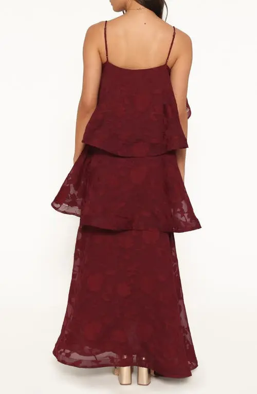 PETAL & PUP Nerissa Tiered Maxi Dress
