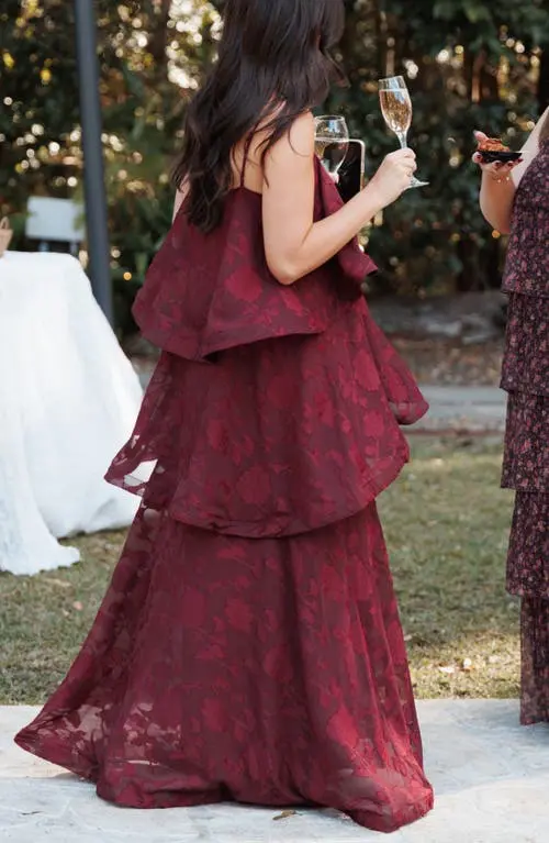 PETAL & PUP Nerissa Tiered Maxi Dress