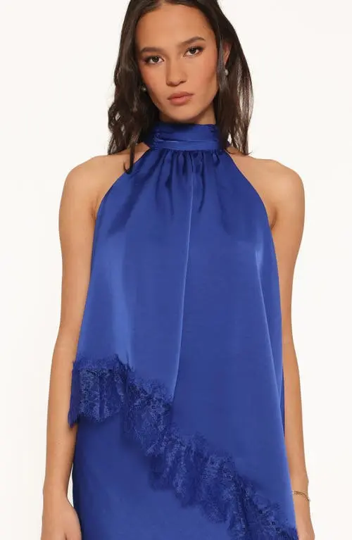 PETAL & PUP Zarni Lace Trim Halter Top