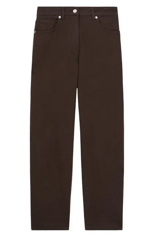 REISS Selin Mid Rise Straight Leg Jeans