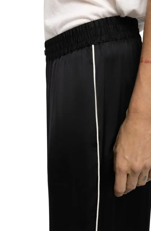Zadig&Voltaire Pin Satin Wide Leg Pants