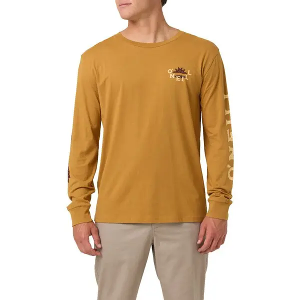 O'Neill El Calafate Long Sleeve Cotton Graphic T-shirt