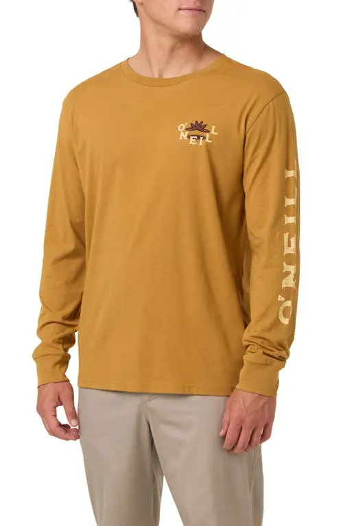 O'Neill El Calafate Long Sleeve Cotton Graphic T-shirt