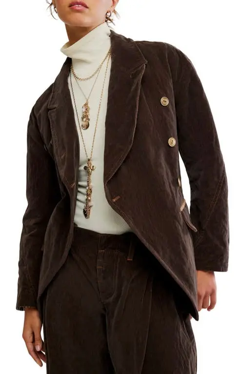Free People August Velvet Jacket