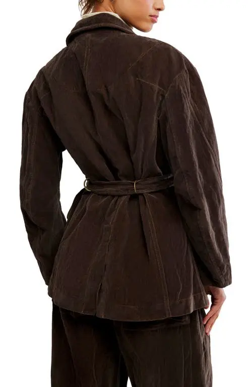 Free People August Velvet Jacket