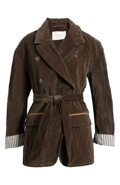 Free People August Velvet Jacket