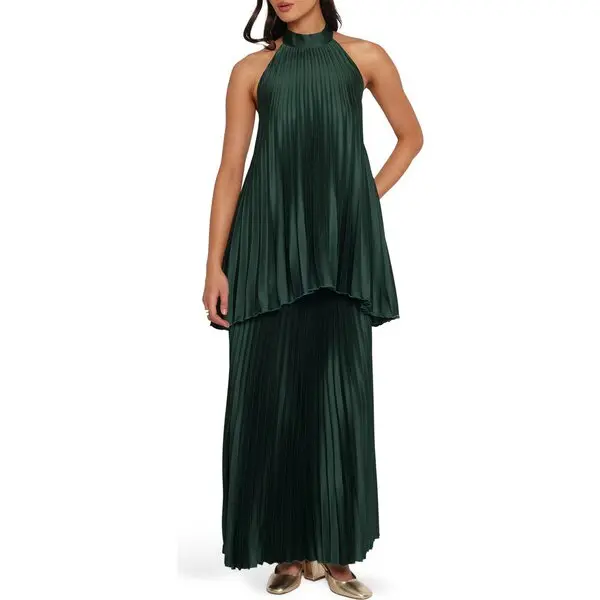 PETAL & PUP Darina Pleated Skirt Set